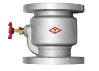 China 10K Vertical Lift Check Valve Cast Iron Flange End 40mm to 300mm for sale