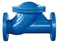 China Cast Iron Flange End Ball Check Valve 10/16 Mpa Anti Oxidation for Water for sale