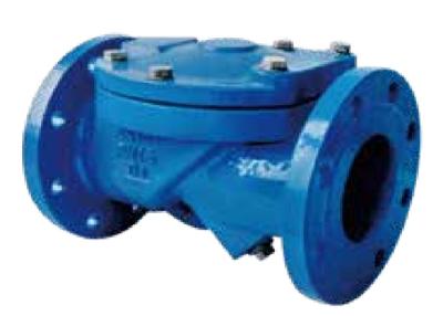 China Ductile Iron Flanged Swing Check Valve 1.6MPa Rubber Wedge for Water Supply for sale