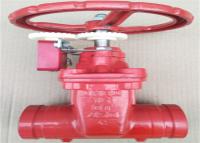 China Fire Protection Handwheel Gate Valve 1.6 MPa Non Rising Card Slot DN50-DN300 for sale