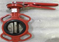 China Handle Butterfly Fire Protection Valve 1.6MPa Anti Corrosion DN40-DN200 for sale