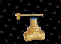 China Internal Thread Brass Gate Valve 1.6 MPa Lock Type Water Valve DN15-DN50 for sale