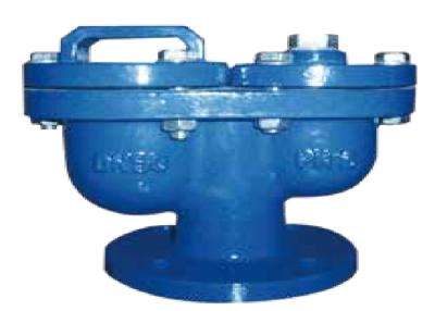 China Ductile Iron Double Ball Air Valve 1.6MPa Automatic Air Release Valve DN50-DN150 for sale