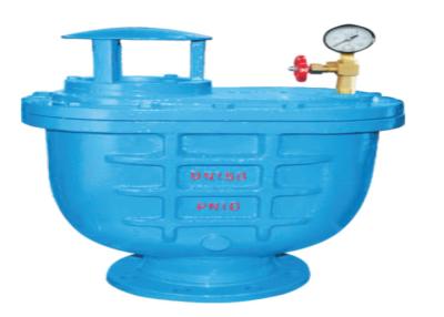 China Ductile Iron Cylindrical Composite Exhaust Relief Flanged Air Valve DN50-DN200 for sale