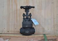 China A105 Black Flanged Gate Valve Welding End Rising Stem 2 Inch for sale