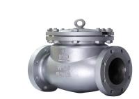 China ASTM A216 WCB 150LB Cast Steel Swing Check Valve Flanged JIS for sale