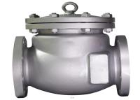 China Flanged ASTM A216 WCB Check Valve for sale
