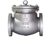 China Flanged ASTM A216 WCB Check Valve for sale
