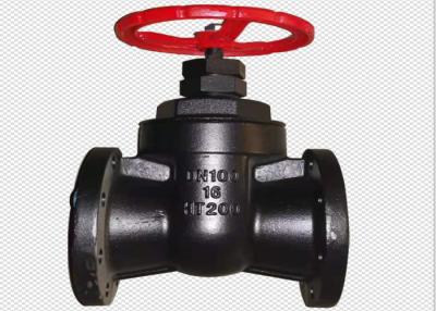 China Threaded Cast Iron Gate Valve DN25-DN200 Flanged Connection HT200 Body for sale