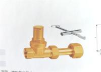 China Telescopic Threaded Lockable Brass Gate Valve 1.6 MPa Water Valve for sale