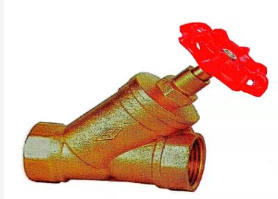 China Brass DC Globe Valve Thread Connect 1.6 MPa J15x-16T Anti Erosion Copper Water Valve for sale