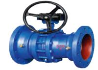 China Ductile Cast Iron Flanged Butterfly Valve 1.0 1.6 Mpa Blue Anticorrosive DN200 for sale