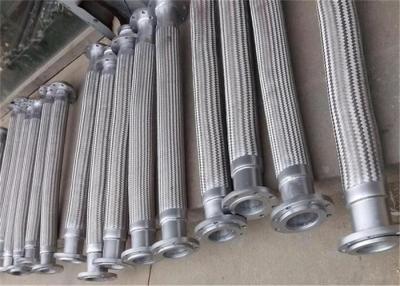China Stainless Steel Metal Hose SS304 200mm Length 1.6MPa Anti Corrosion Flexible Pipe for sale