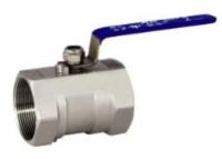 China Rustproof Stainless Steel Ball Float Valve , 1PS Threaded 1000 Wog Ball Valve for sale