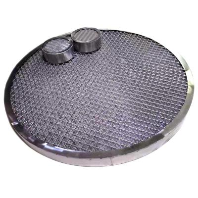 China 0.20mm-0.25mm Wire Mesh Demister Pad Foam Trap Knitted Mesh Sieve for sale