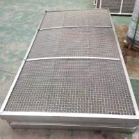 China 2x3mm Welded Grill Knitted Wire Mesh 3-5um Rating Grease Filter Wire Mesh for sale