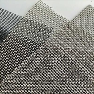 China Black Sprayed 18 mesh Bug Proof Window Screens Ss Mosquito Net For Windows 100ft for sale