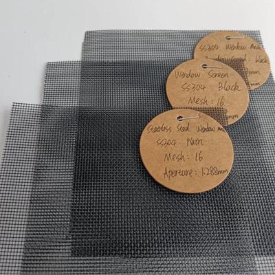 China SS304 0.3mm Wire Stainless Steel Window Mesh Anti Mosquito Screen for sale