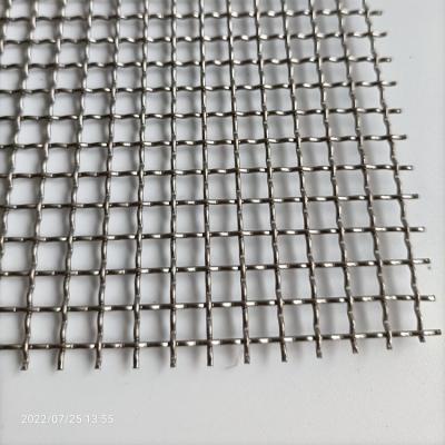 China 0.5mm-2mm Galvanized Crimped Wire Mesh Stainless Steel Bbq Grill Mesh for sale