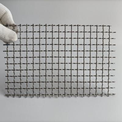 China 0.5m-2m Stainless Steel Crimped Wire Mesh for sale