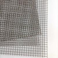 China 0.5mm-2mm Galvanized Crimped Wire Mesh Stainless Steel Bbq Grill Mesh for sale