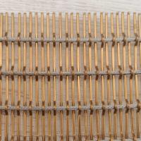 China 1m-8m width Decorative Wire Mesh Screen Flat Top Crimped Wire Cloth for sale