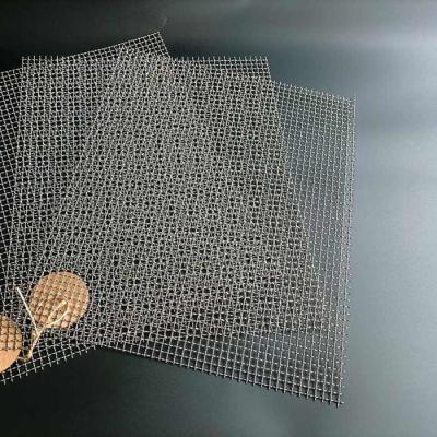 China High Tensile 2mm-20mm Crimped Woven Wire Mesh Stainless Steel Architectural Mesh for sale