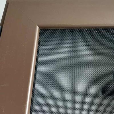 China Black Epoxy Coated 316 Stainless Steel Security Mesh 12 X 12 Wire Mesh Sheet for sale