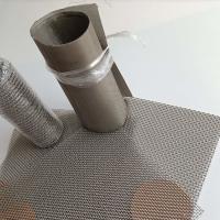 China 30x40mesh 1.5m-6.5m Wide Wire Mesh Sheet For Paper Forming Dewatering for sale