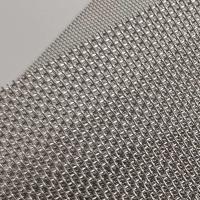 China Plain Weave 0.05mm-0.5mm Wide Wire Mesh Stainless Steel Screen Printing Mesh for sale