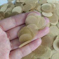 China 60 Mesh Round Brass Wire Mesh Screen Brass Filter Mesh For Smoking Pipe for sale