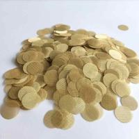China 60 Mesh Round Brass Wire Mesh Screen Brass Filter Mesh For Smoking Pipe for sale