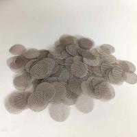 China 60 Mesh 20mm Stainless Steel Pipe Filter Screen Mesh Plain Woven for sale