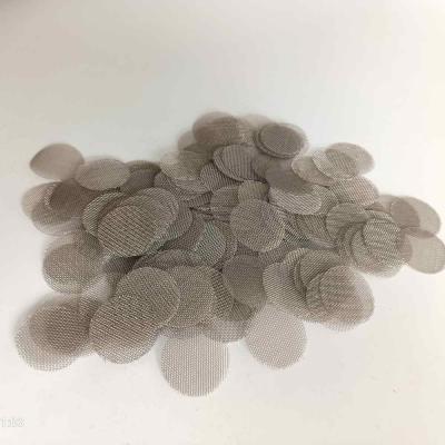 China 60 Mesh 20mm Stainless Steel Pipe Filter Screen Mesh Plain Woven for sale