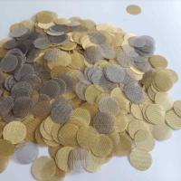 China 60 Mesh Round Brass Wire Mesh Screen Brass Filter Mesh For Smoking Pipe for sale
