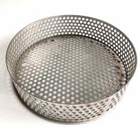China Perforated Round Hole Sieve Style Filter Screen Mesh Easy To Clean for sale