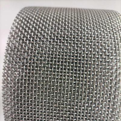 China Square Hole 1m 1.2m Galvanized Stainless Steel Woven Mesh Plain Weaving for sale
