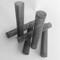 China Woven Carbon Steel Wire Mesh Perforated Metal Cylinder Abrasion Resistance for sale