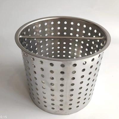 China Abrasion Resistance Stainless  Filter Screen Mesh Basket for sale