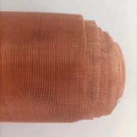 China Oxygen Free Plain Weave Copper Mesh Fabric for sale