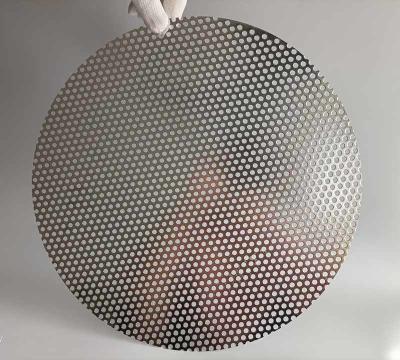 China 60 Degree Staggered Perforated Wire Mesh Sheets for sale