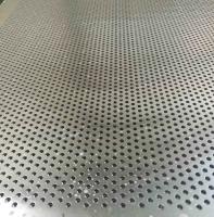 China 60 Degree Staggered Perforated Wire Mesh Sheets for sale