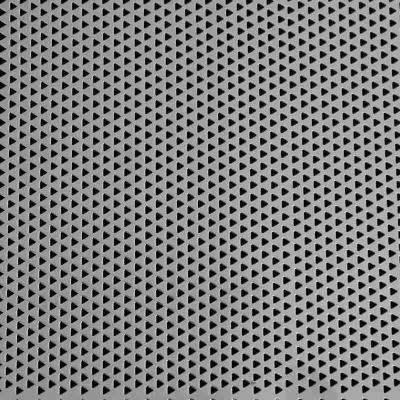 China Aluminum Stainless Steel Perforated Wire Mesh Triangle Hole Anti Corrosion for sale