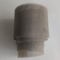 China Twill Weaving 201 901L Fine Stainless Steel Woven Wire Mesh Roll for sale