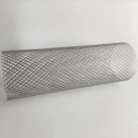 China Expanded Weave Metal Filter Screen Mesh Stainless Steel Mesh Tube Wear Resistant for sale
