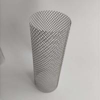 China Expanded Weave Metal Filter Screen Mesh Stainless Steel Mesh Tube Wear Resistant for sale