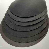 China Plain Woven 0.914m-1.2m Black Metal Mesh Screen for sale