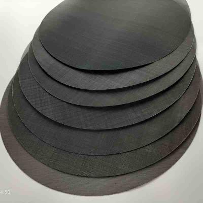 China Plain Woven 0.914m-1.2m Black Metal Mesh Screen for sale