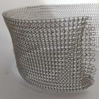 China Oil Gas Filter Stainless Steel Knitted Wire Mesh 2x3mm 4x5mm for sale