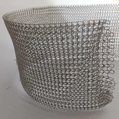 China Oil Gas Filter Stainless Steel Knitted Wire Mesh 2x3mm 4x5mm for sale